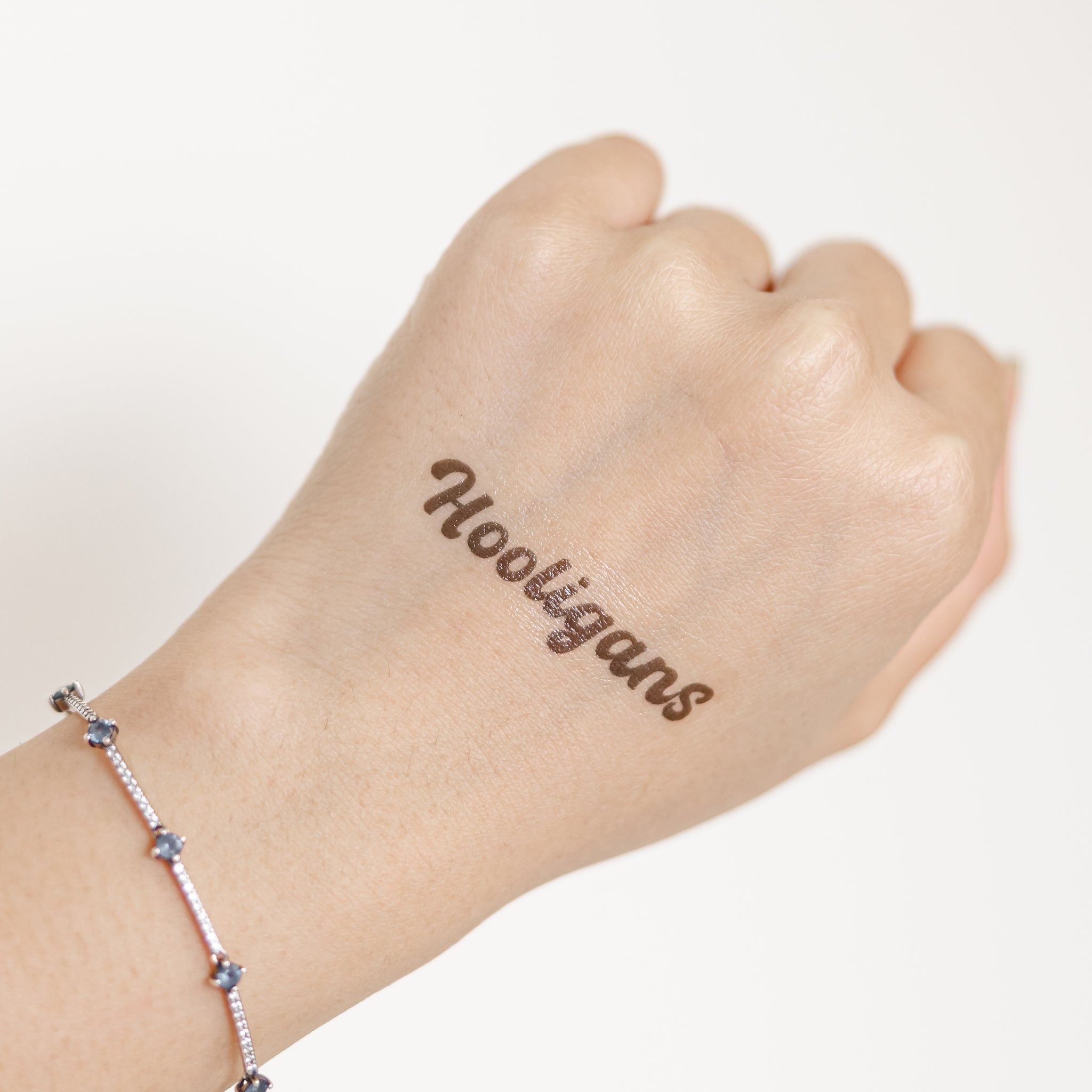 hooligans | bruno mars - temporary tattoo sticker – handicroft